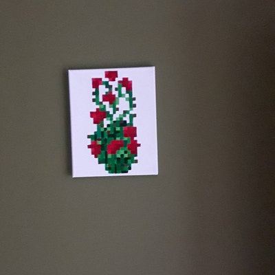 8 X 10 Lilac Minecraft Inspired - Etsy