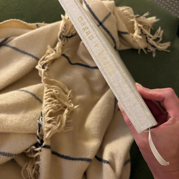 Linen Polaroid Album Personalised Photo Book Album Fits Instax Mini ...