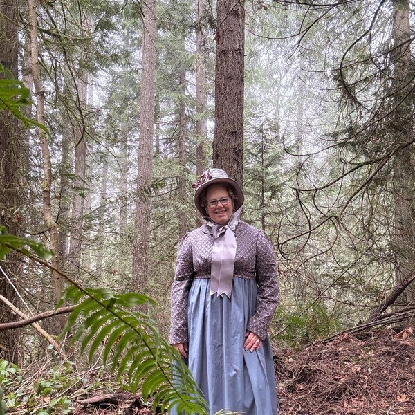 Matte Satin Regency Gown - Etsy