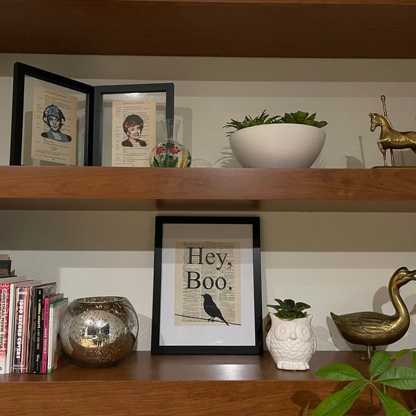 To Kill a Mockingbird, Scout Finch Boo Radley Quote Book Lover Gift ...