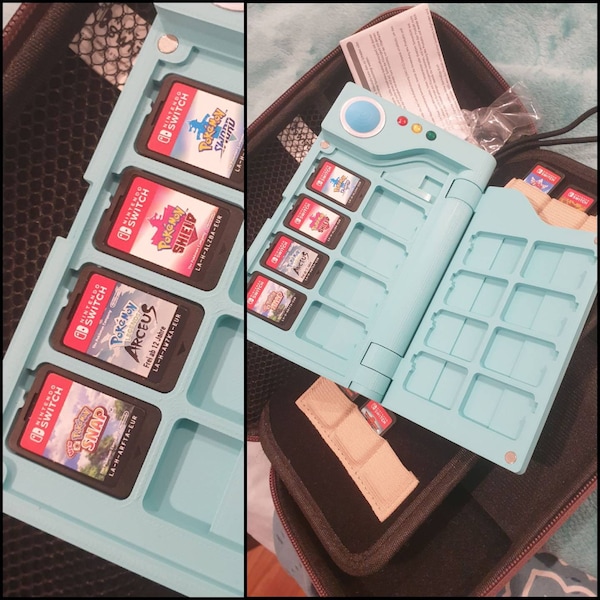 Pokedex Nintendo Switch / Switch 2 Game Cartridge Case Storage Display ...