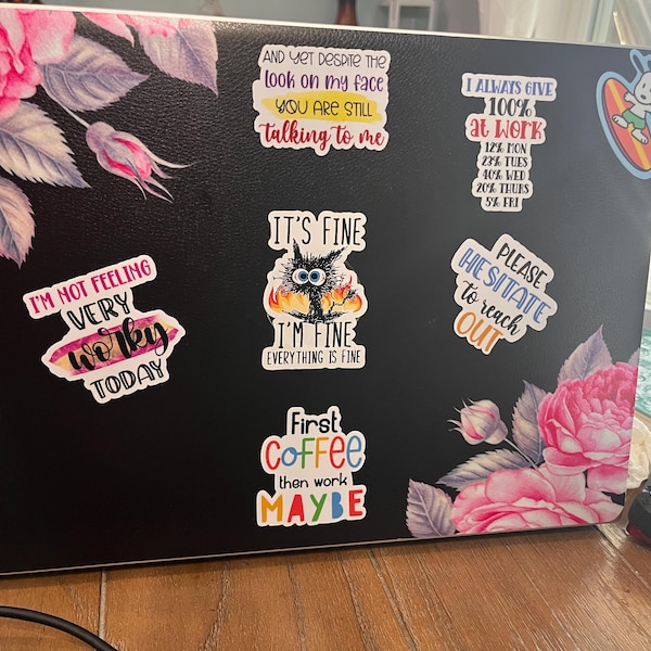 Custom Vinyl Waterproof Stickers Cut Any Shape. Custom Bulk Stickers ...