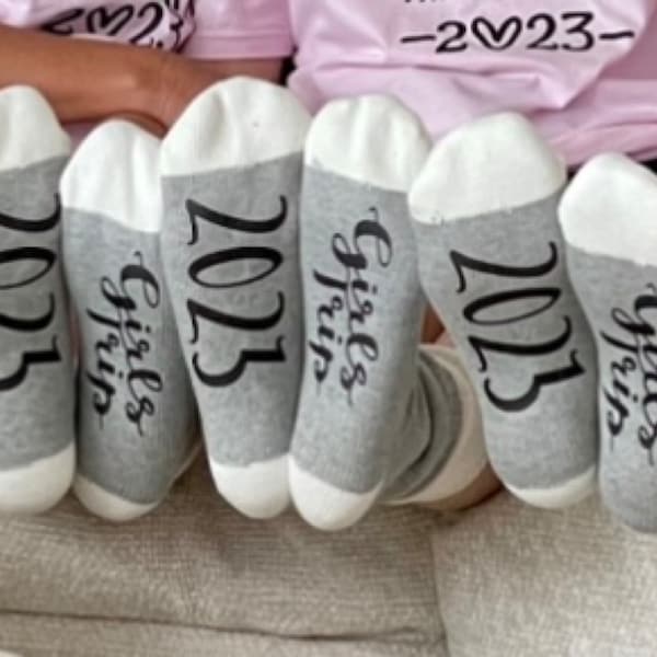 Girls Weekend 2025-socks-girls Trip-bachelorette Party-girls Getaway ...