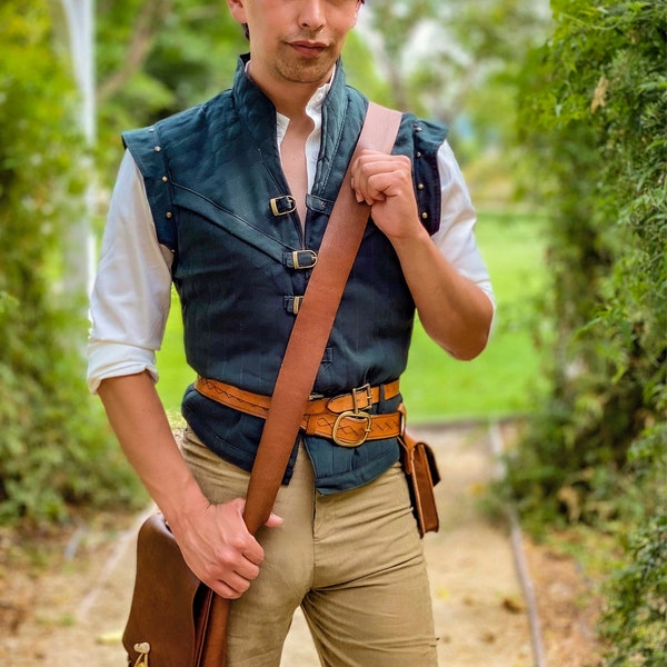 Flynn Rider Satchel, Belts and Pouch - Disney's Tangled - Rapunzel ...