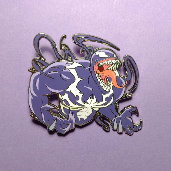 We Are Venom Enamel Pin - Symbiote Enamel Pin - Marvel Pin - Etsy