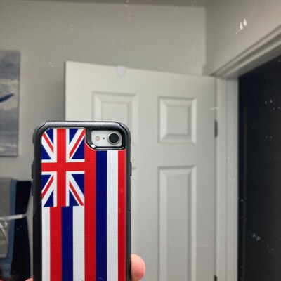 Thin Blue Line Otterbox Defender / Apple iPhone choose Model / Black ...