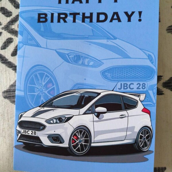 Personalised BMW M4 Birthday Card BMW Birthday Card M4 Birthday Card ...