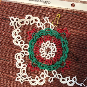 Tatting Pattern PDF square for Shuttle - Etsy