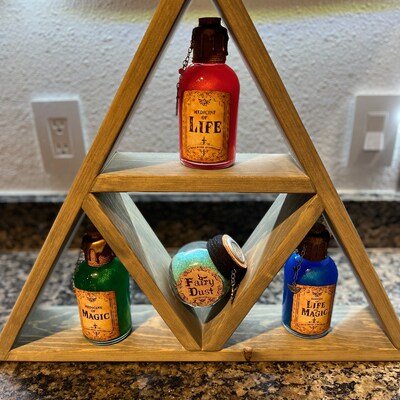 The Legend of Zelda Red, Green and Blue Potions Inspired by the Video ...