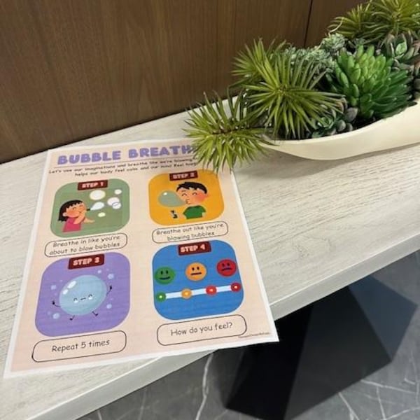 Cupcake Breathing Printable for Kids | Calming Activity & Mindfulness ...