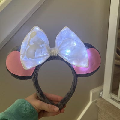 Red Disney Ears, Disney Ears, Red Velvet Ears, Disney Ears Headband ...