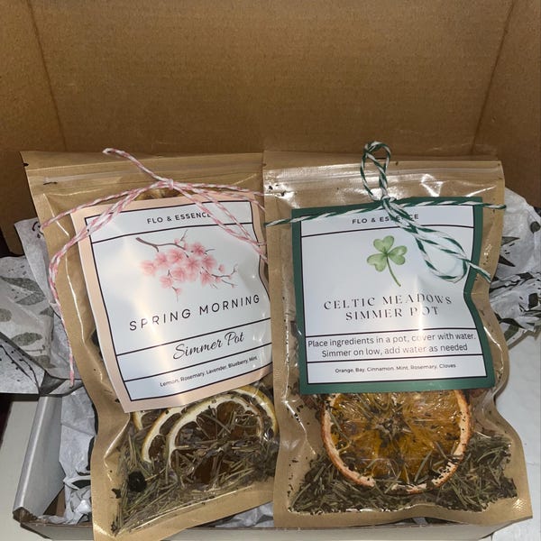 Spring Simmer Pots, Stovetop Potpourri, Simmering Potpourri, Potpourri ...