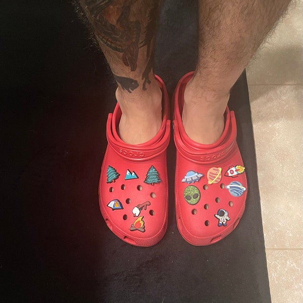 New Popular Outer Space Shoe Charms for Your Crocs, Planet Shoe Charms ...