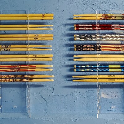 Drumstick Display 10 Sets Drum Stick Holder Drumstick Rack Acrylic - Etsy