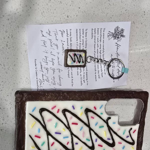 Cute Bacon Egg Toast iPhone Case Decoden Polymer Clay Handmade Custom ...