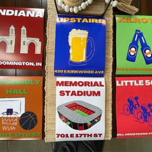 University of Illinois Digital Prints, Dorm Wall Art, College Gifts ...