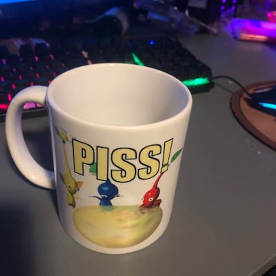 Pikmin PISS Mug - Etsy