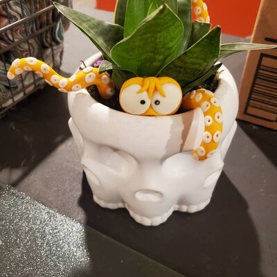 Octopus Plant Pot Decoration.pot Accessory.plant Pet.glow in the Dark ...