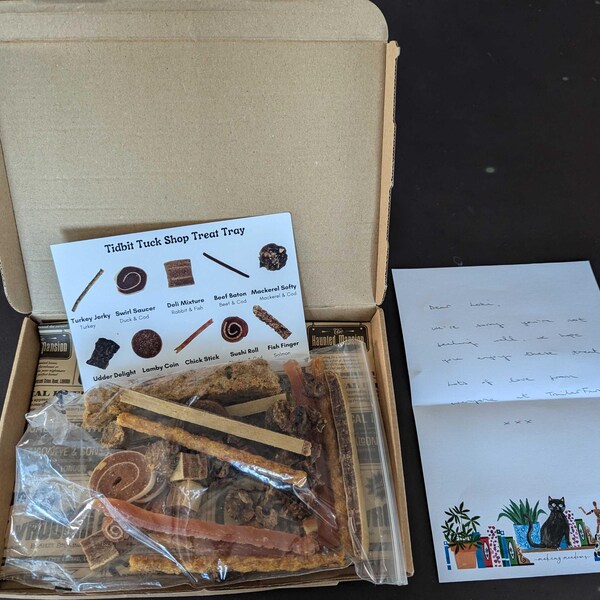 Cat Treat Box, Natural Dried Meat, Healthy Pet Snacks - Etsy UK