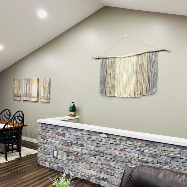 Extra Large Neutral Wall Hanging / Tapestry - Etsy