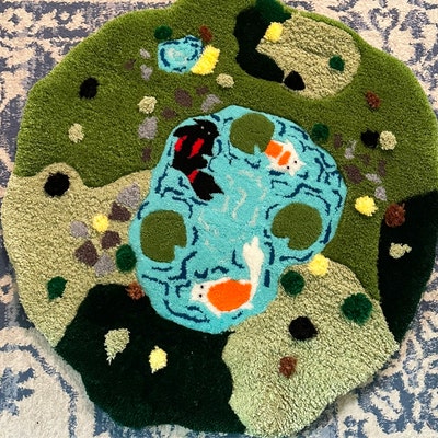 Tuftwonderrug Custom Pet Rugs Pet Portrait Rug Handmade Custom - Etsy