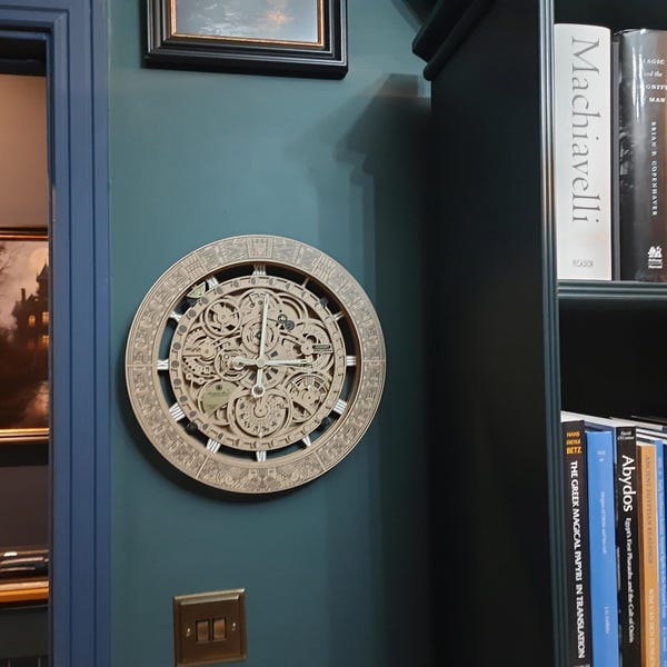 Hand Assembled Unique Astronomical Clock - a Luxury Gift With Steampunk ...