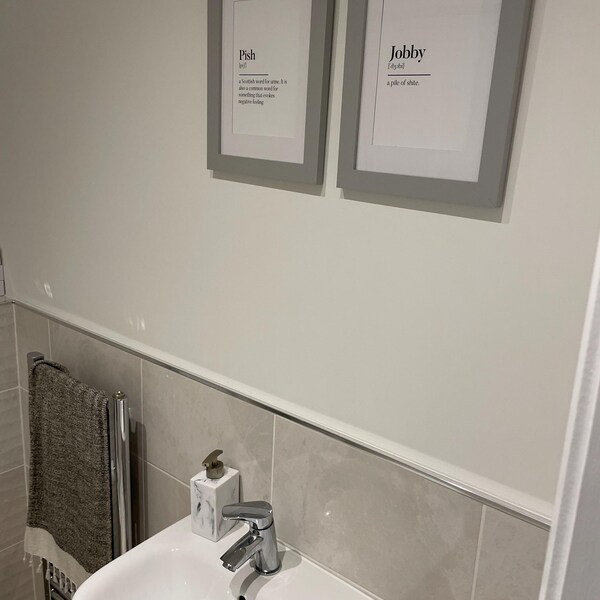 Cwtch Welsh Art UNFRAMED PRINT Room Decor Home Minimalist Monochrome ...