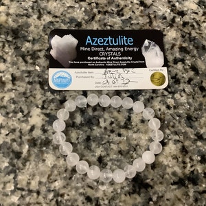 MEGA METAPHYSICAL SET With Wood Display Case Azeztulite | Etsy