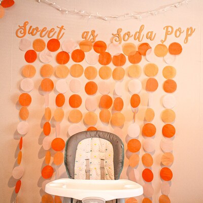 Star Moon Garland, 64 Ft Iridescent Star Moon Paper Garland, Hanging ...