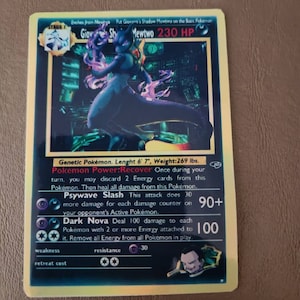 Ash's Charizard Gym Heroes Revival Handmade Holo Proxy Card - Etsy