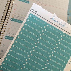 Yearly Overview Stickers Budget Stickers for A5 7x9 and - Etsy