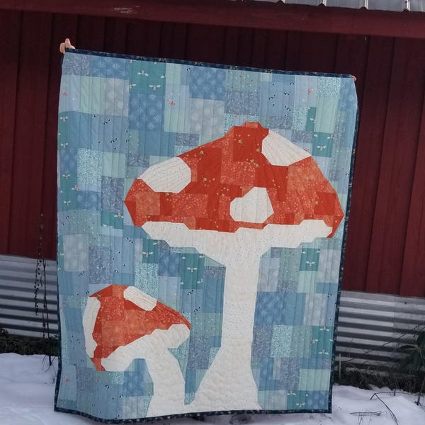 Patchwork Monstera - Quilt Pattern - PDF Download - Etsy