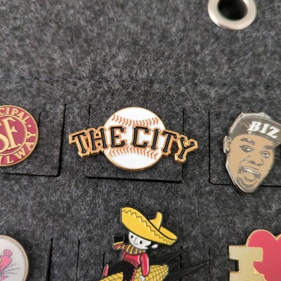 The Bay BART Enamel Lapel Pin Blue/silver SF San Francisco Bay Area - Etsy