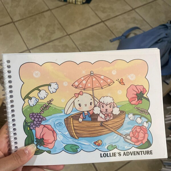 Kawaii Animals & Cute Characters Digital Coloring Book – 23 Pages ...
