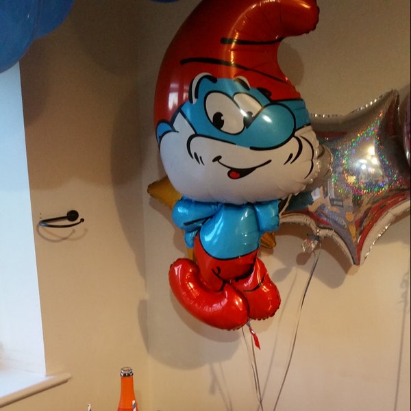 SMURFS 36"/91 Cm Jumbo Big Foil Balloons or 14 "airfilled Party Decor ...