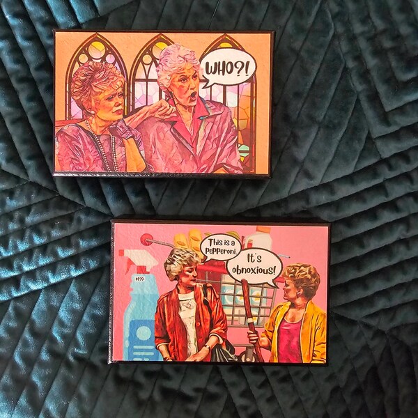 Golden Girls Count Bessie & Baby Lego Set W/ Canvas Art Brick - Etsy