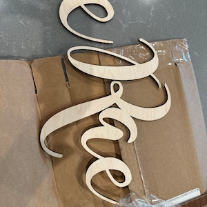 Large Wood Name Sign, Nursery Name Sign, Boho Nursery Sign , Above Crib ...