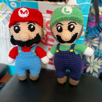 Luigi Crochet Pattern Amigurumi PDF Download Geek Crochet Toy - Etsy