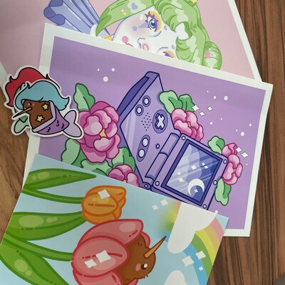 Aesthetic Nintendo Art Print Pack - Etsy