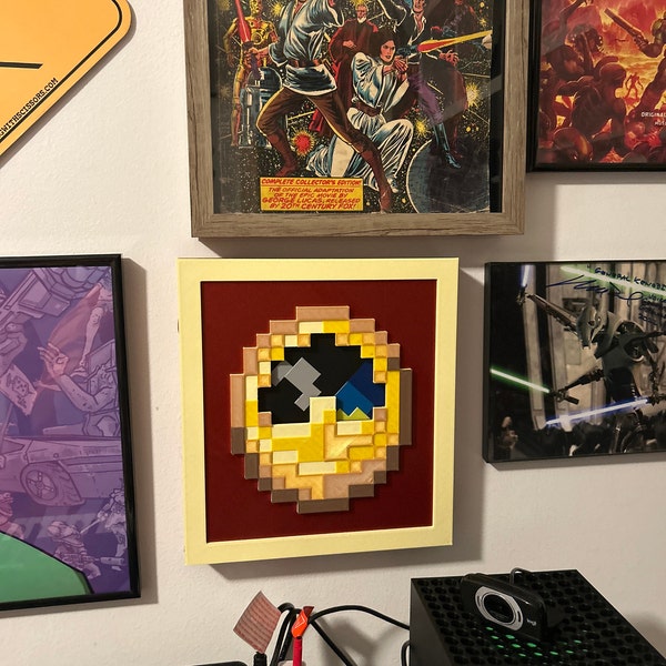 Working Minecraft Wall Clock in Item Frame - Tell Real-world Time in ...