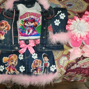 FROZEN Denim Set FROZEN Denim Outfit FROZEN Birthday Outfit - Etsy