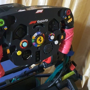 Logitech G29 G923 Mercedes F1 Steering Wheel Mod Addon With LED RPM ...