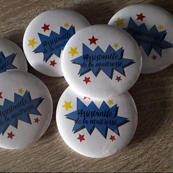 Personalized Badge Badaboum Theme Birthday - Etsy