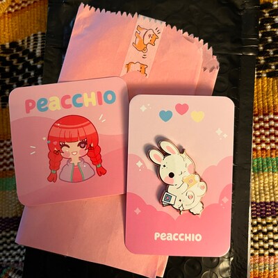 Photography Bunny Hard Enamel Pin - Etsy