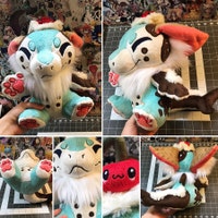 Furry Plush Sewing Pattern - 11 Inch Manokit PDF With Technique Videos ...