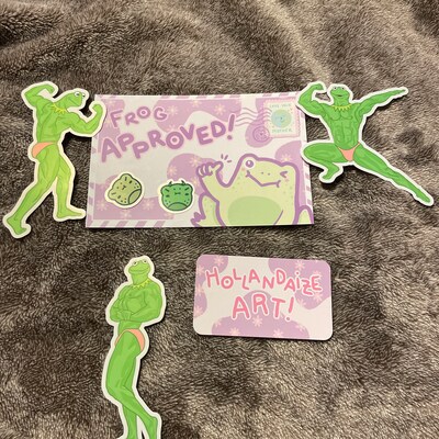 Buff Kermit the Frog Stickers Original Vinyl Sticker Water Bottle ...