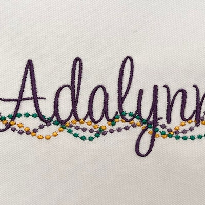 Elegant Script Machine Embroidery Fonts Designs 12 Sizes Included ...