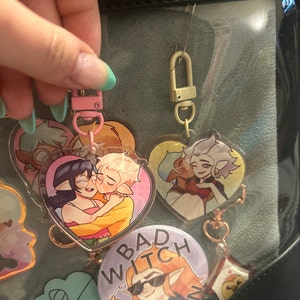 TOH Epoxy Heart Charms TOH - Etsy