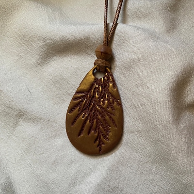 Beetle Necklace Egyptian Beetle Bug Pendant Clay Beetle Charm handmade ...