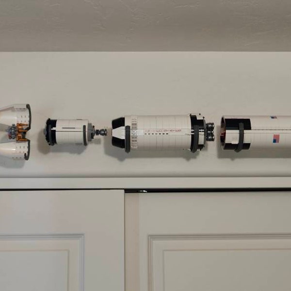 Wall Mounting Kit for Displaying Apollo Saturn V Rocket - Etsy